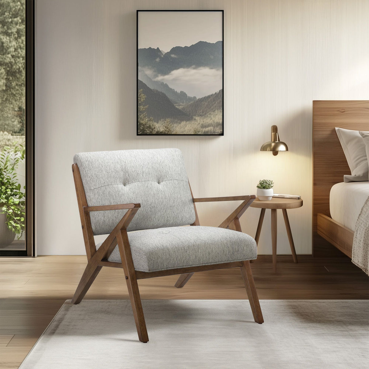 Rocket - Lounge Chair - Light Gray | Simple Home Plus